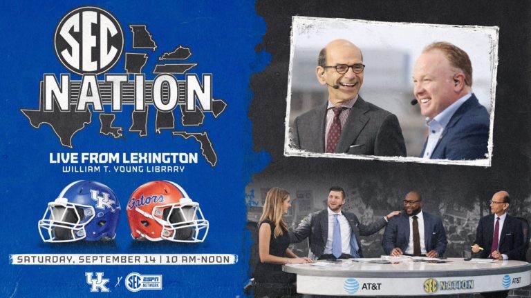 SEC Nation is Coming to Lexington For Florida Game