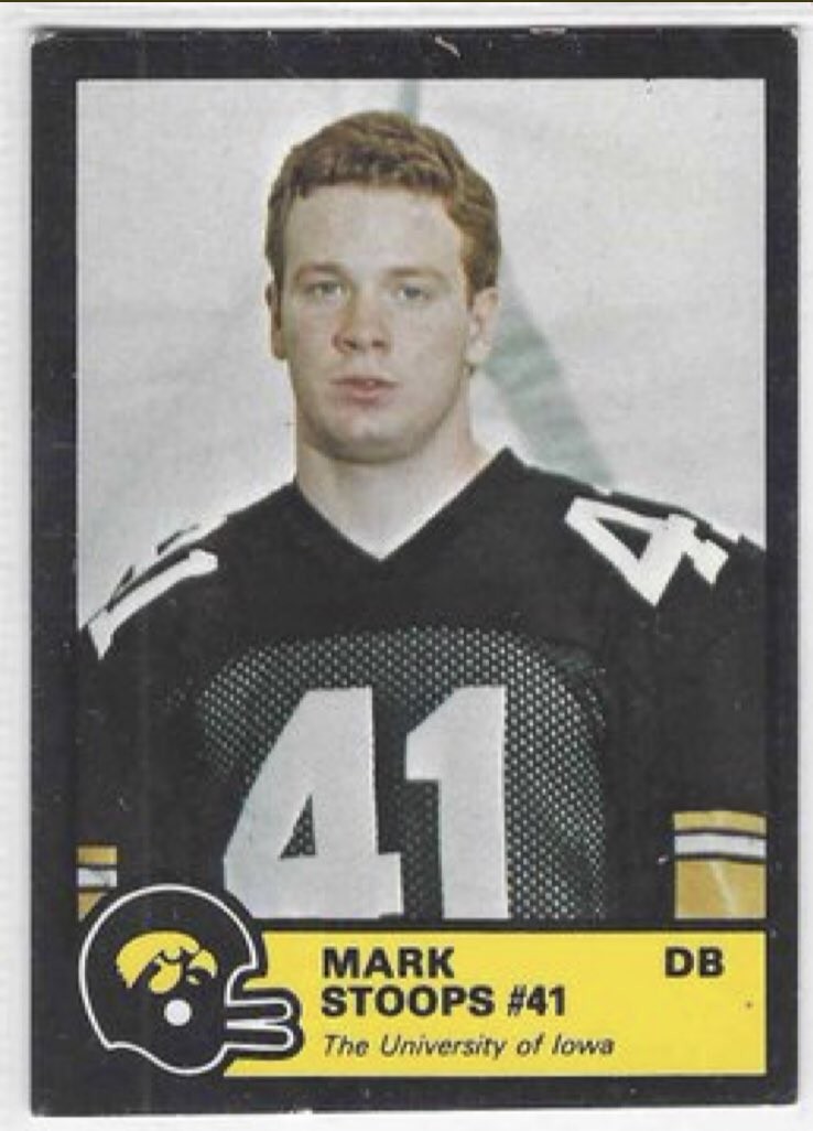 Check Out This Player Card of a Young Mark Stoops
