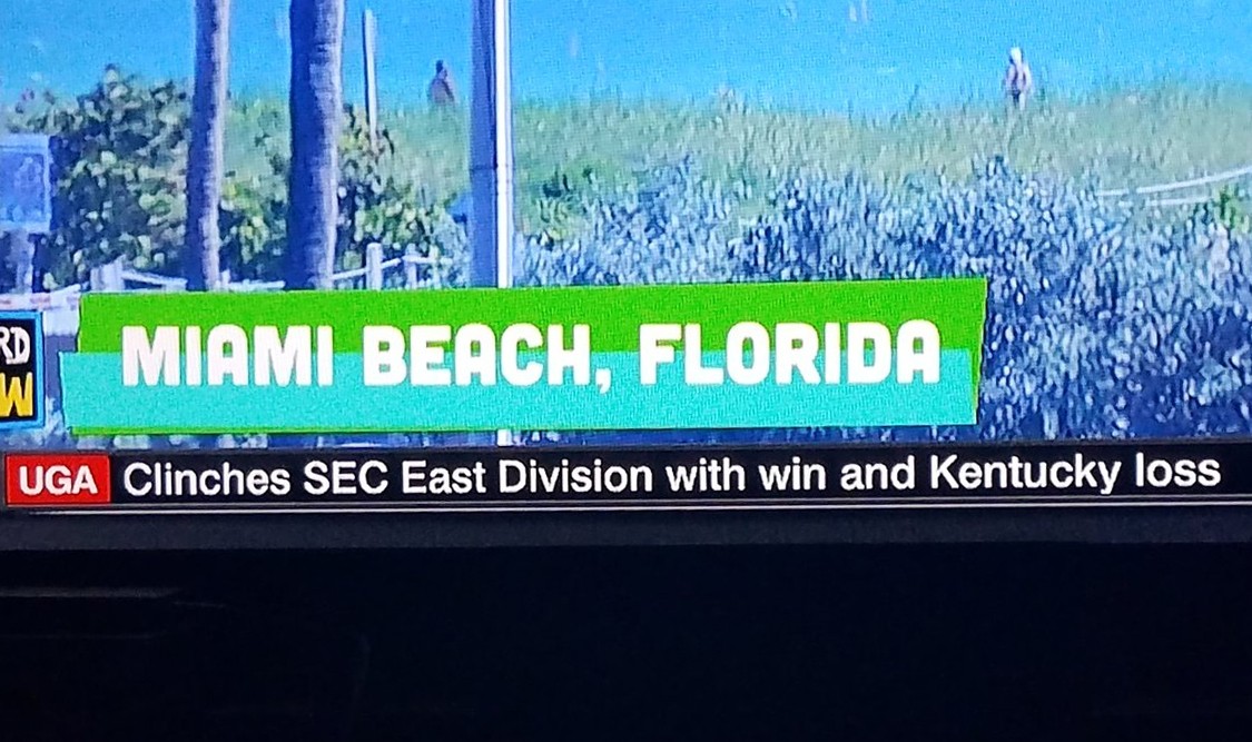 This ESPN BottomLine note is pretty surreal