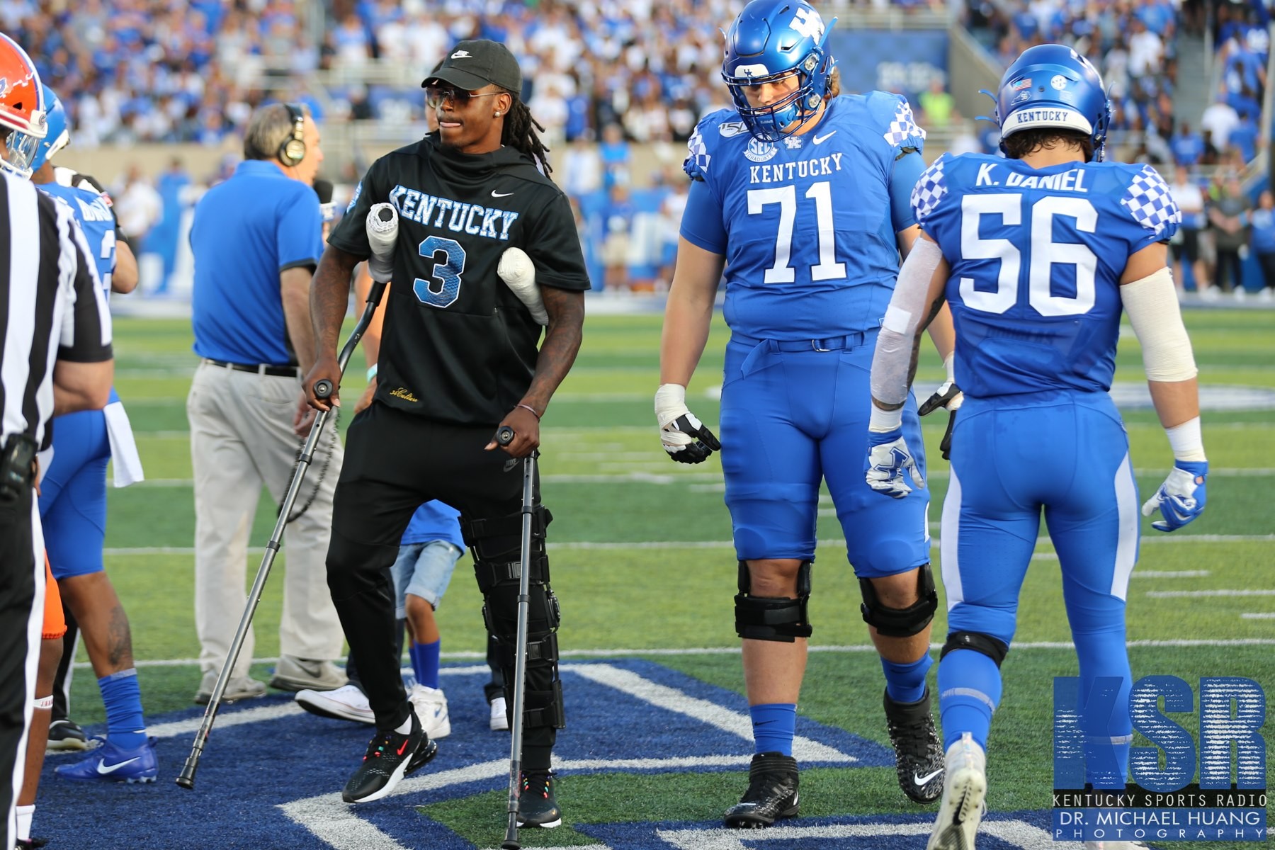 Terry Wilson undergoing knee surgery today