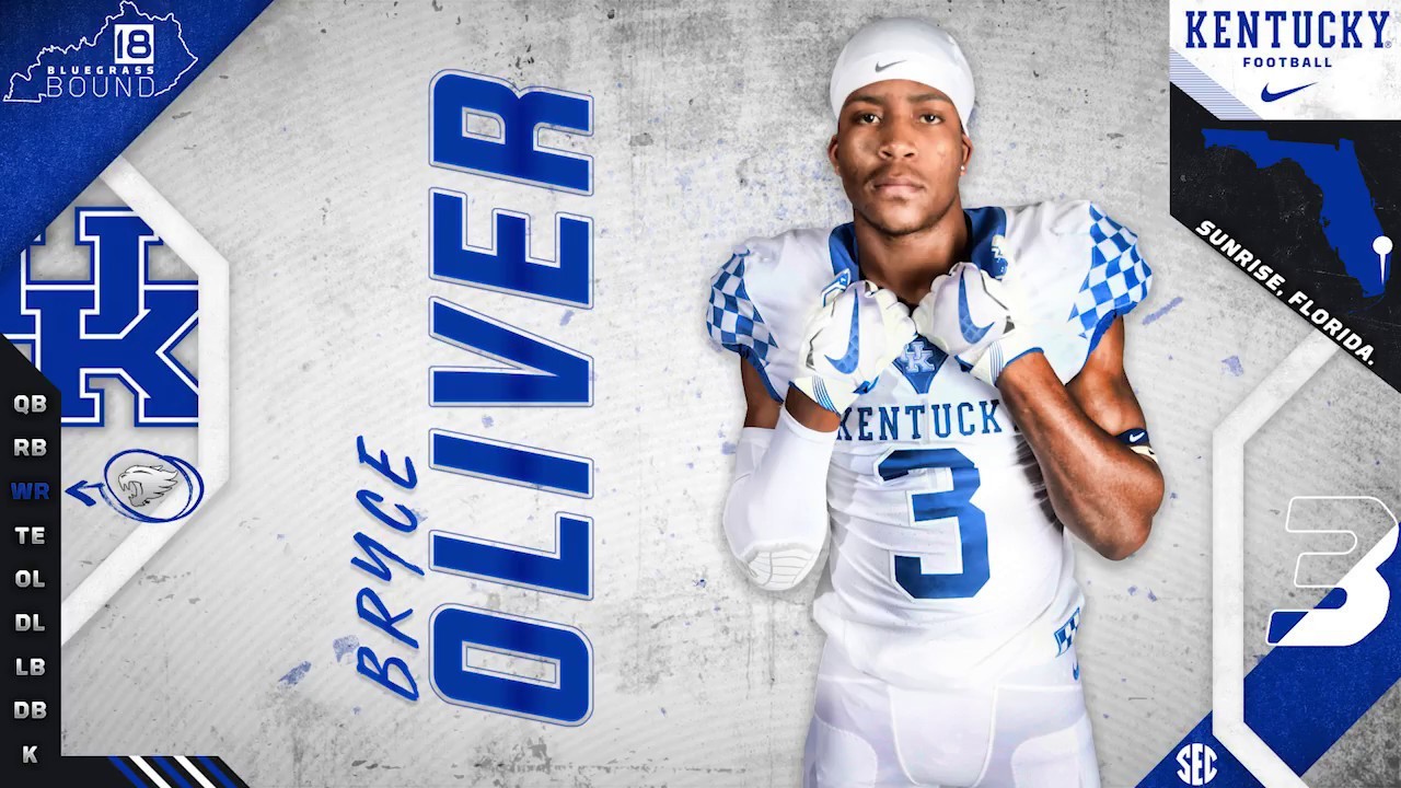 Kentucky wide receiver Bryce Oliver shines in breakout Spring Game ...