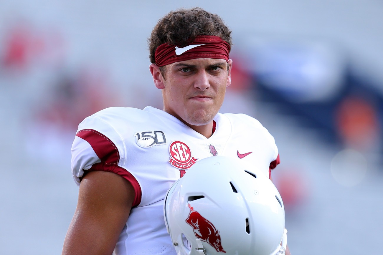 Quarterback Nick Starkel will be healthy enough to start vs. Kentucky