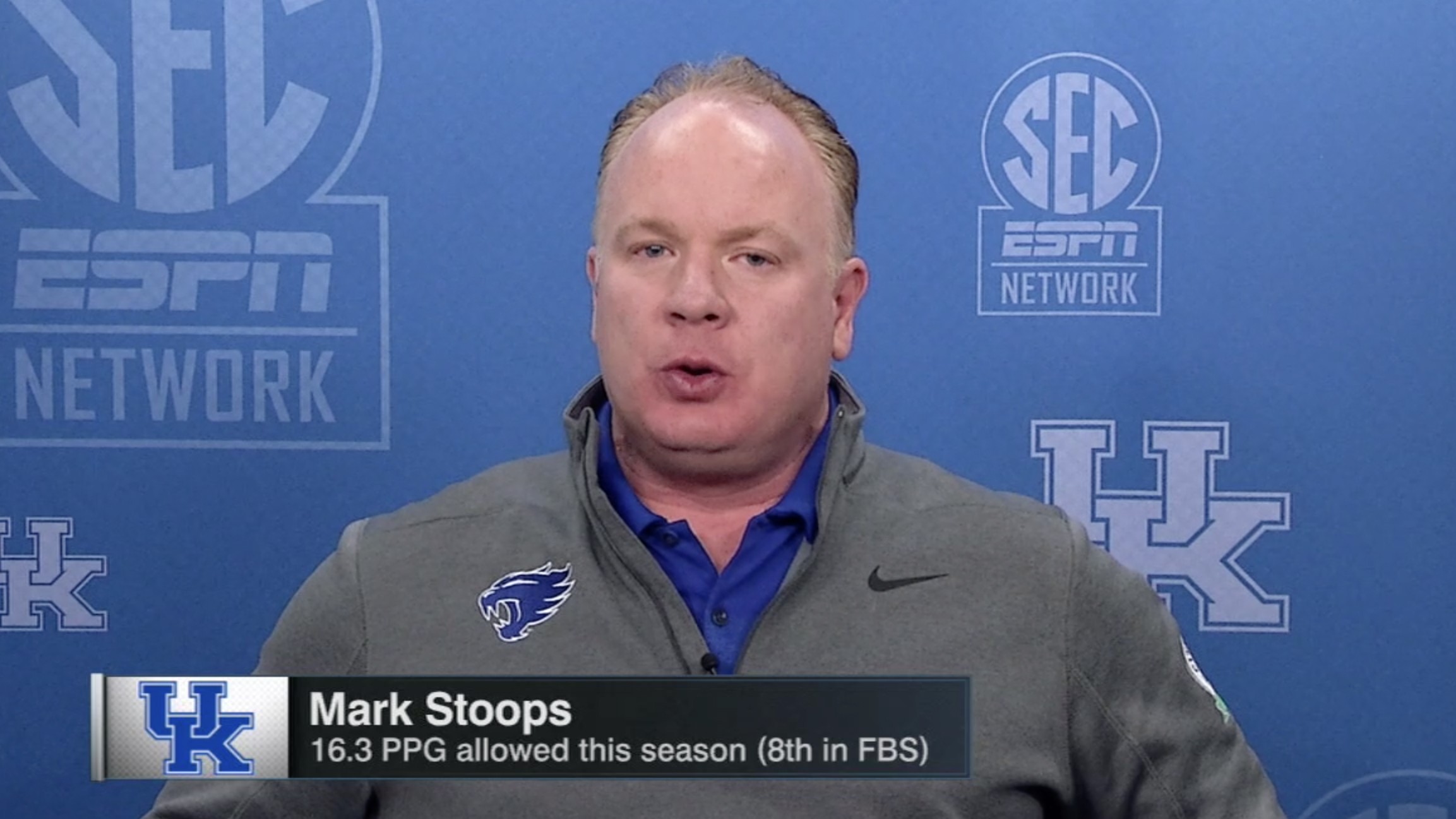 Stoops made an appearance on The Paul Finebaum Show