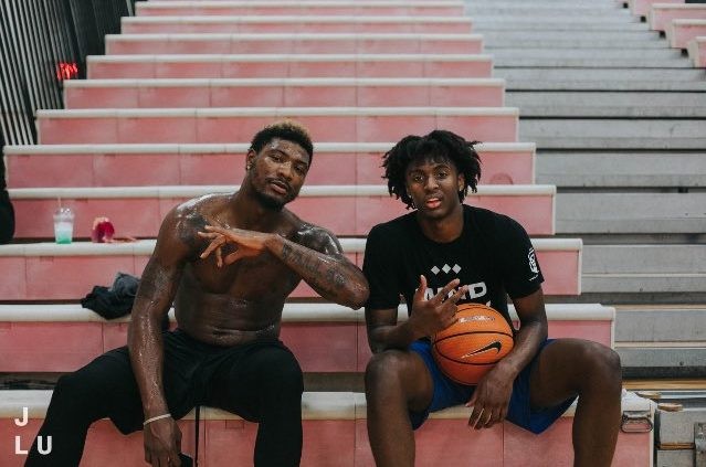 Marcus Smart praises Tyrese Maxey after workout