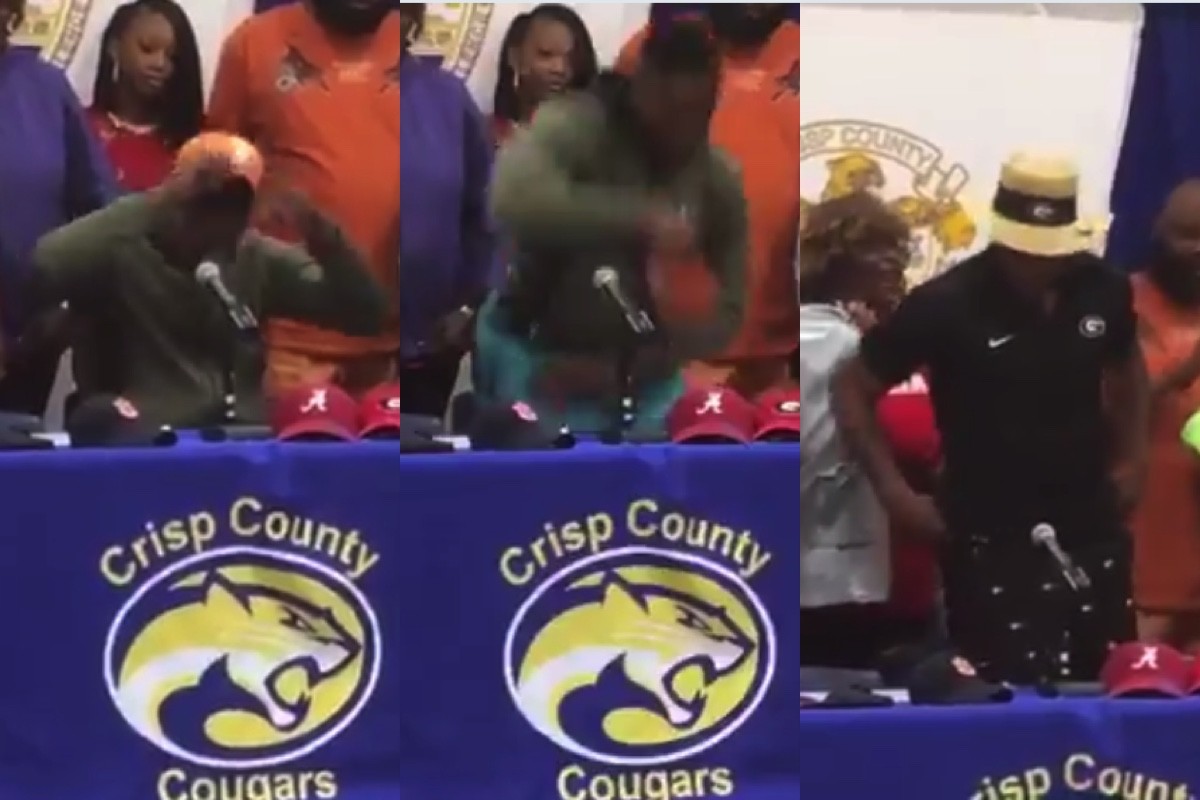WATCH: Georgia commit trolls Tennessee during announcement