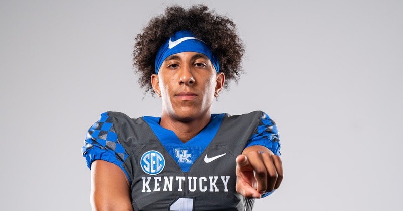 Kentucky freshman Destin Wade is settling in at quarterback