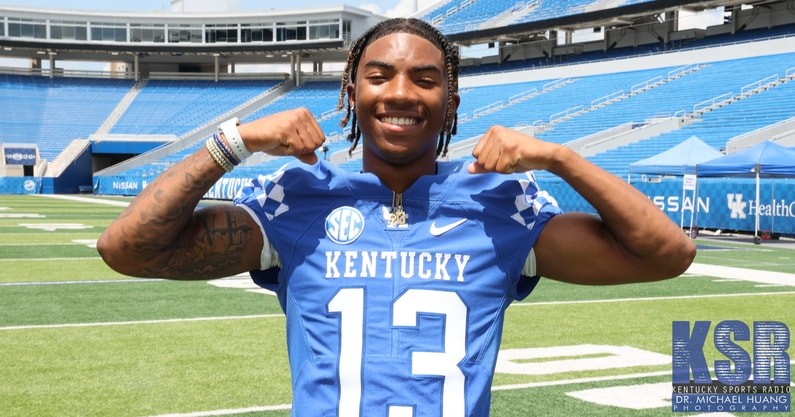 Kentucky WR and track star Jordan Anthony will enter transfer portal