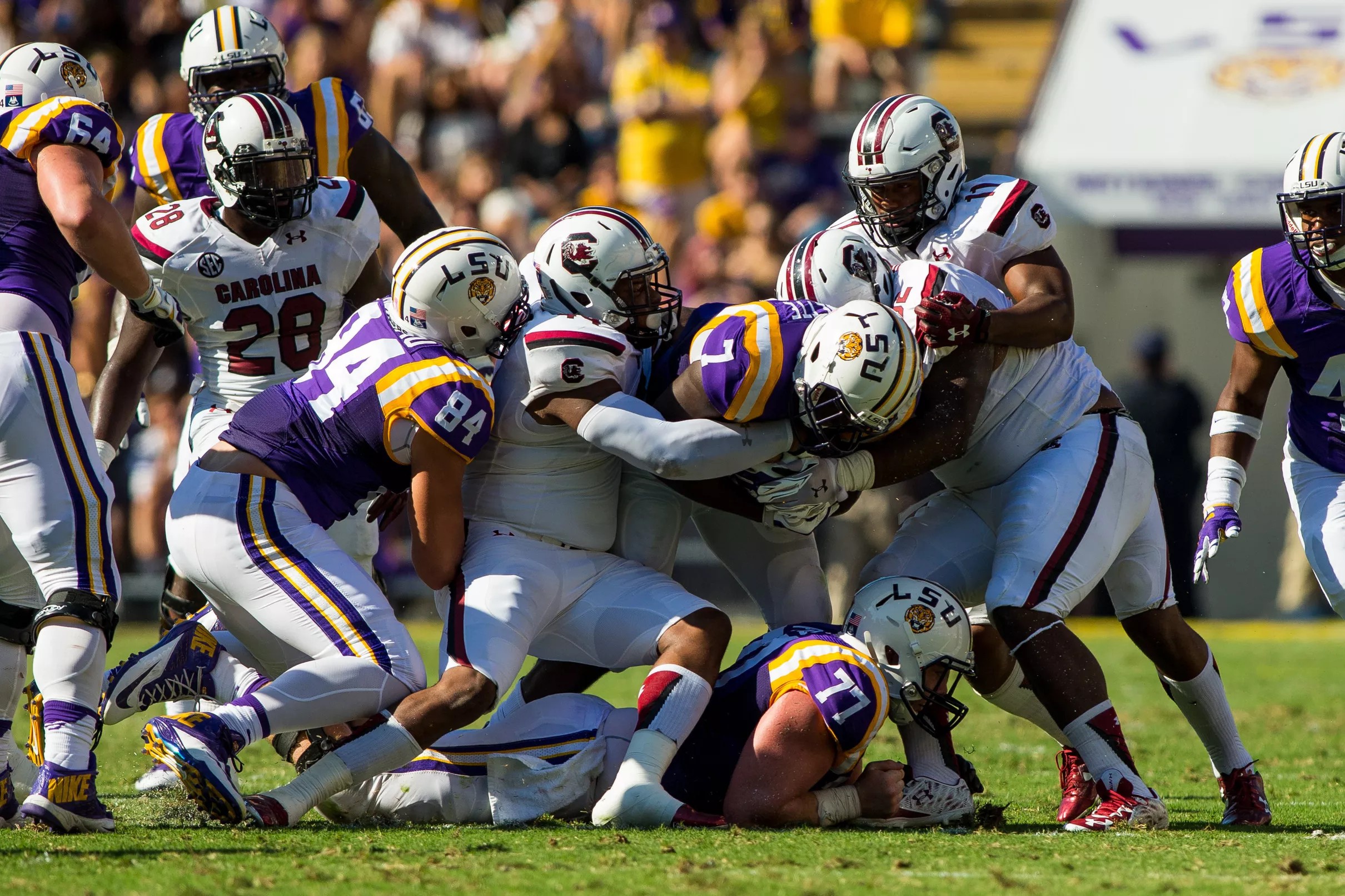Odds: South Carolina at LSU