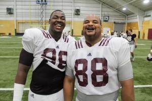 David Turner talks depth and talent on defensive line