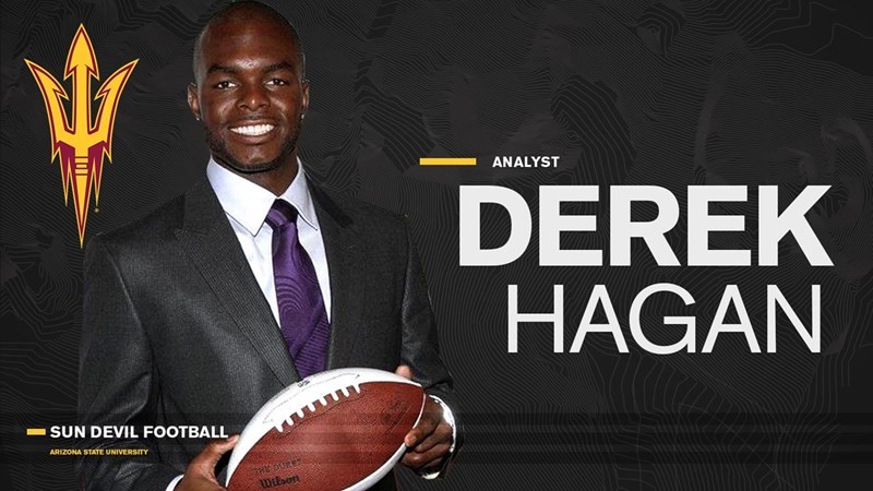 Sun Devil Football Legend Derek Hagan Named To Analyst Position