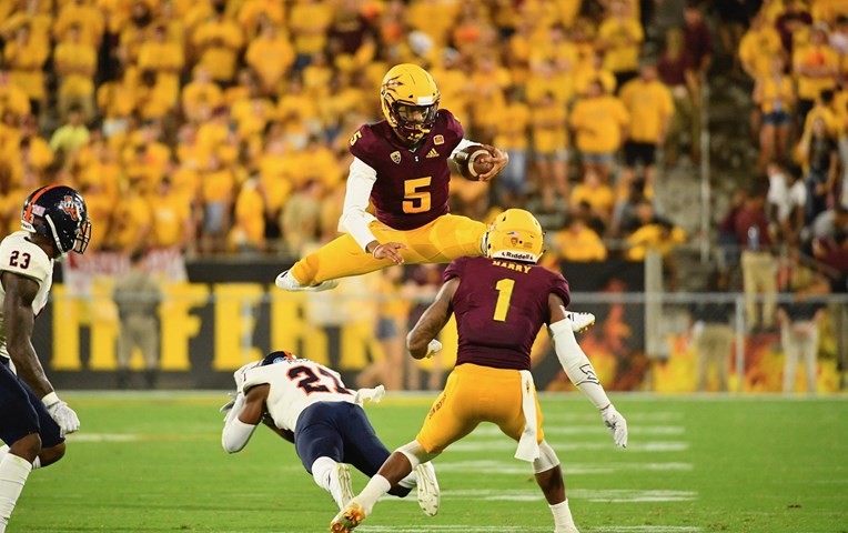 Sun Devil Football Opens Herm Edwards Era With 49-7 Win