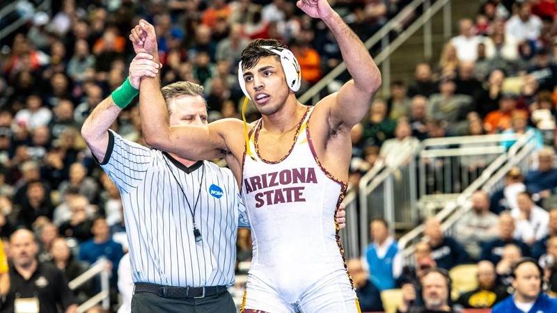 Zahid Valencia Wins Second Consecutive NCAA Championship