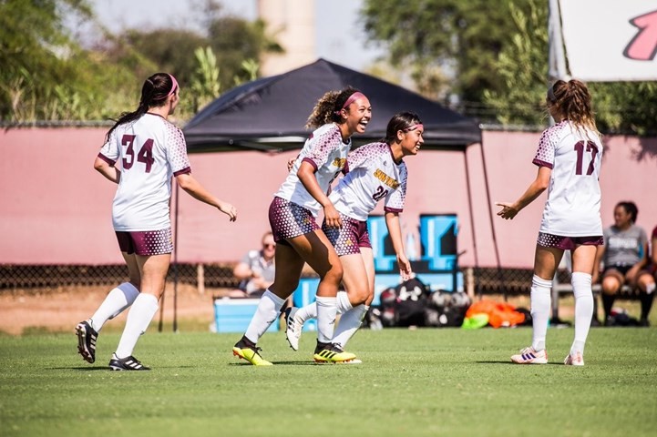 Sun Devil Soccer Picks up Win and Draw in Sunday Doubleheader