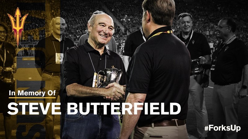 Sun Devil Athletics Mourns Passing of Steve Butterfield