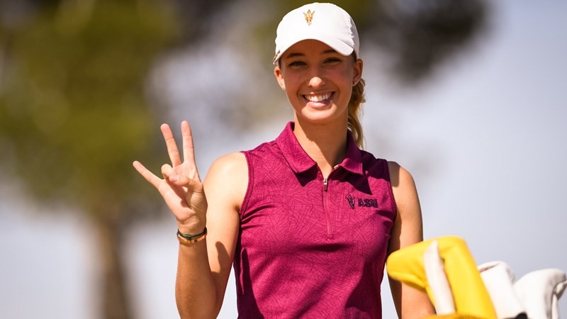 Alexandra Forsterling Named Pac-12 Golfer of the Month