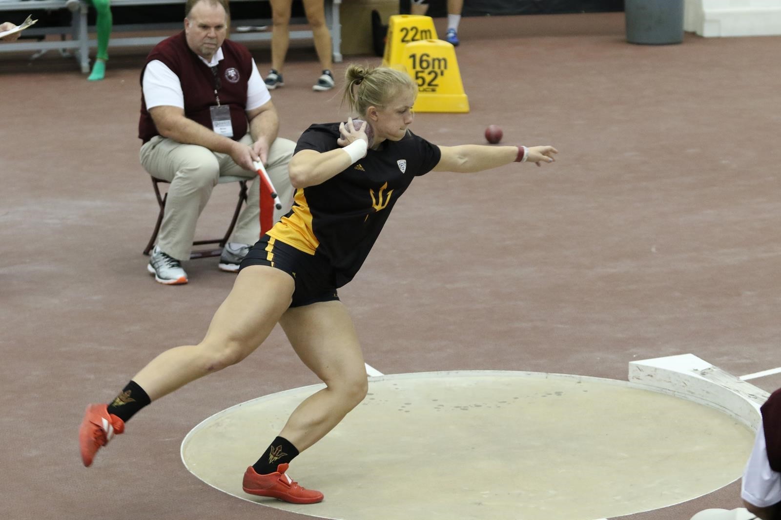Ewen Moves to Fifth in NCAA History in Shot Put