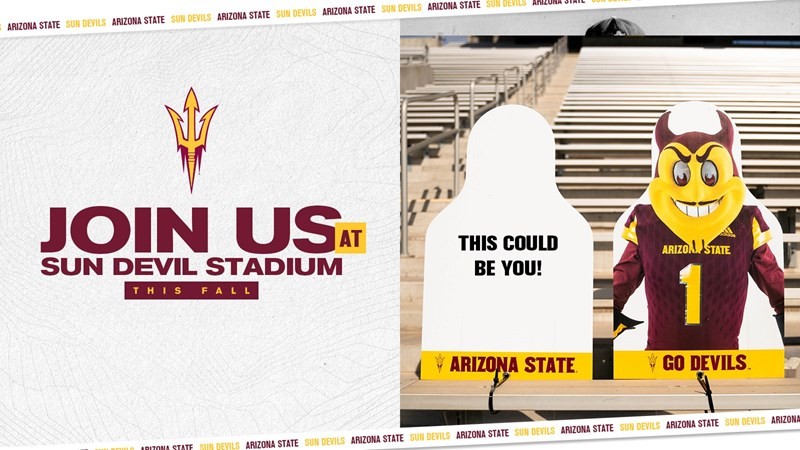 Sun Devil Stadium Fan Cutouts Available to Fans