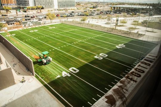 ASU football adds agility field near Sun Devil Stadium to its practice ...