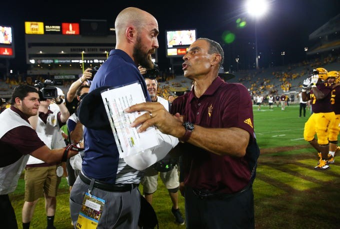 ASU defense loses shutout but benefits from new punting star Michael Turk