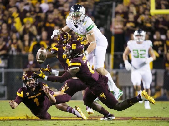 ASU freshman kicker Brandon Ruiz living up to lofty expectations