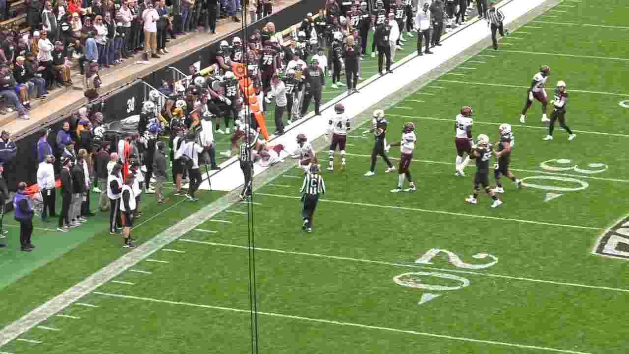 What happened on Colorado's blindside hit of ASU returner N'Keal Harry?