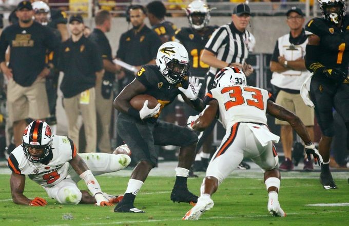 ASU running back Eno Benjamin looks to build on record performance