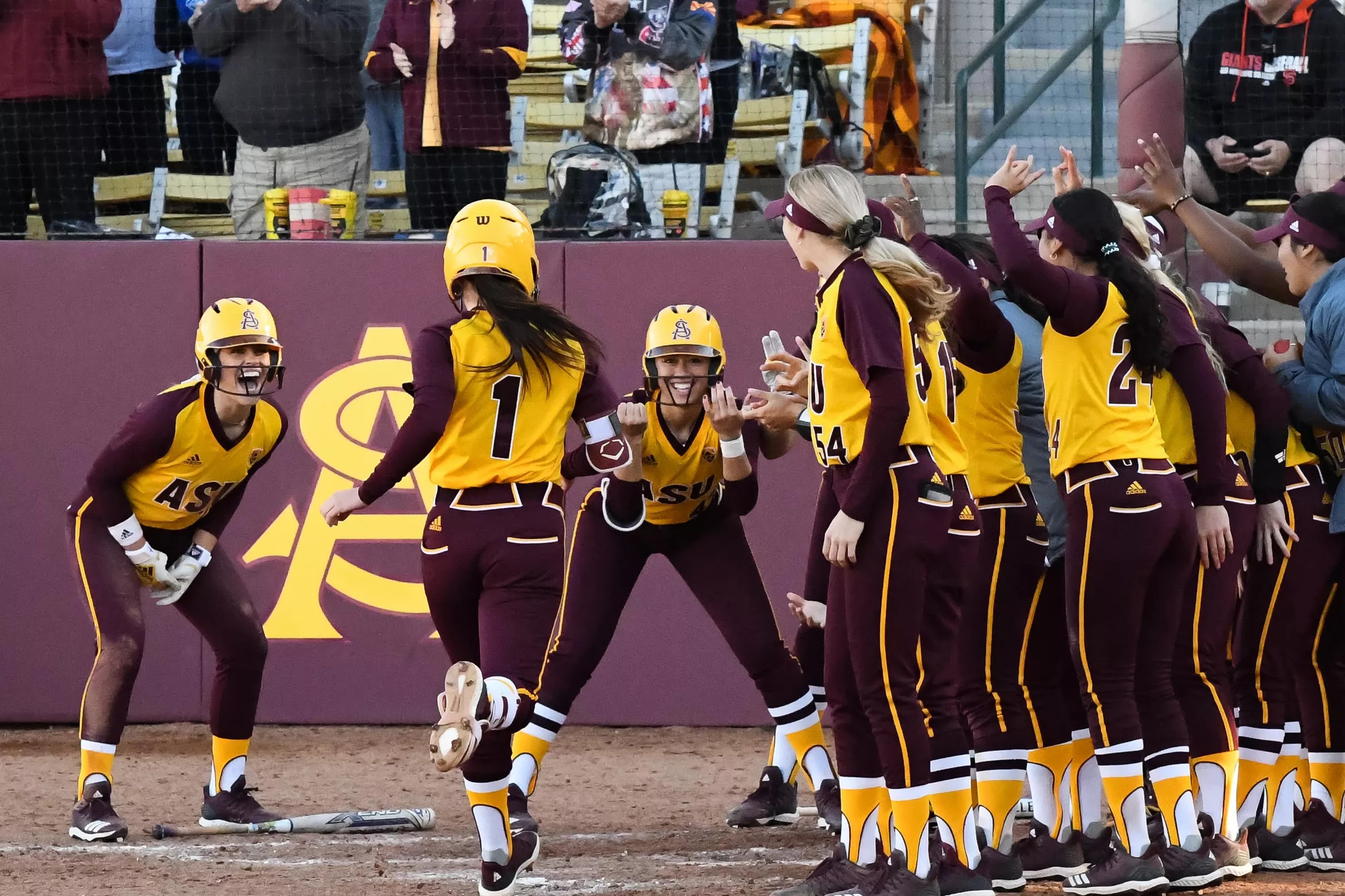ASU Softball: No. 12 Devils pull away late to defeat Cal State ...