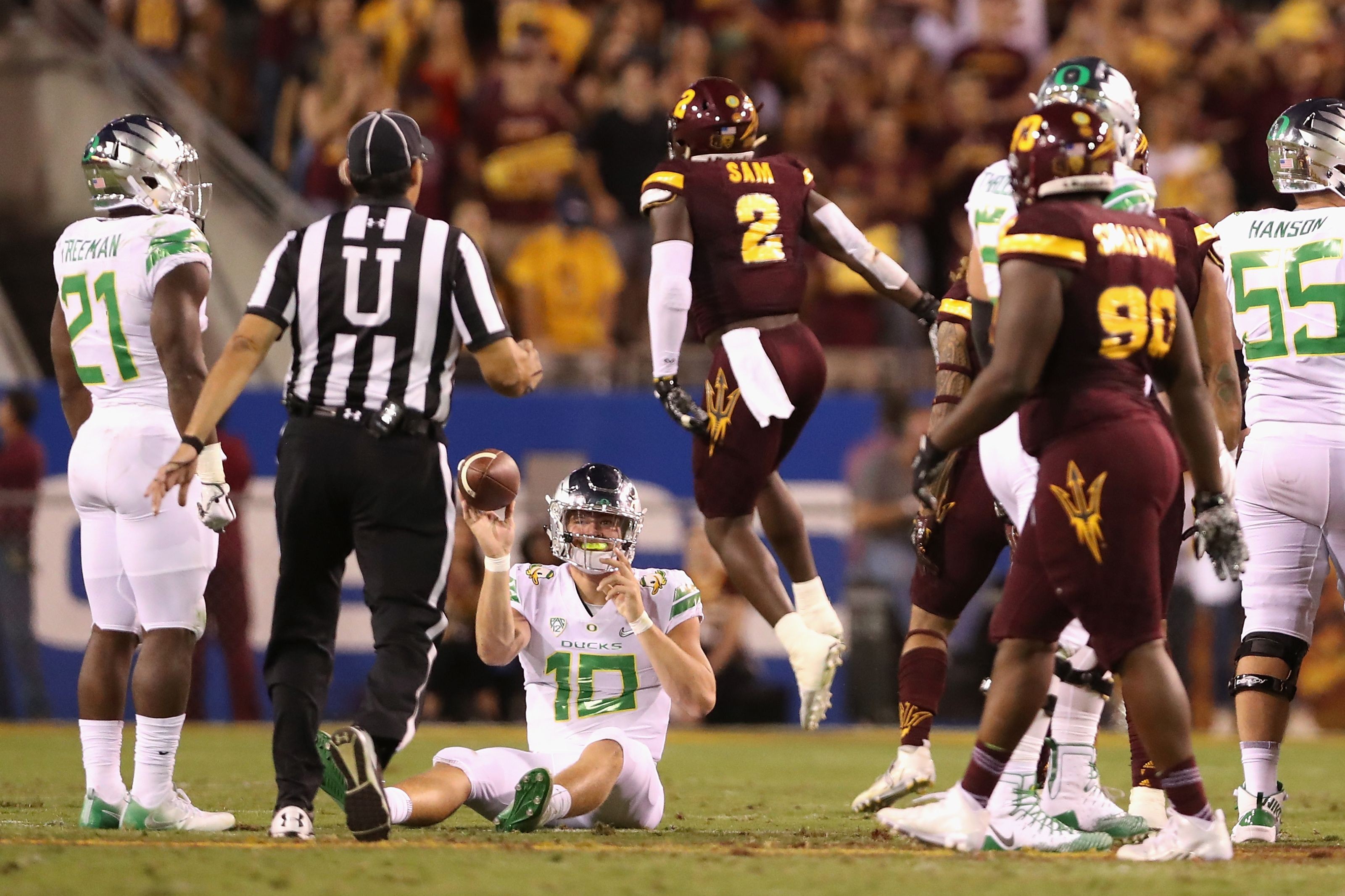 ASU Football: Christian Sam drafted by New England Patriots