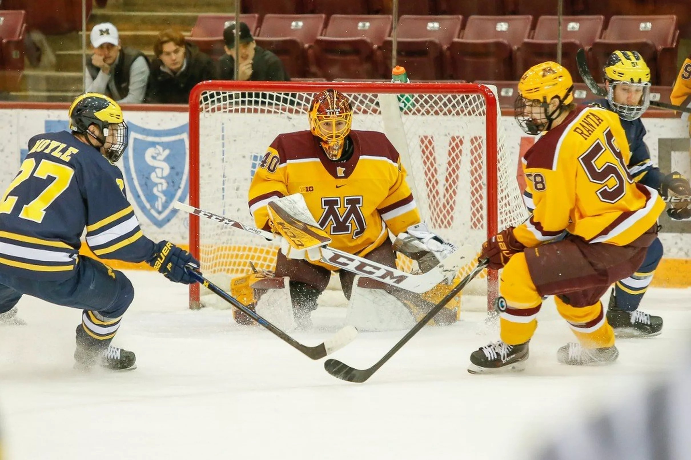 Minnesota Hockey: Gophers Head to Notre Dame for the Big Ten Semifinal