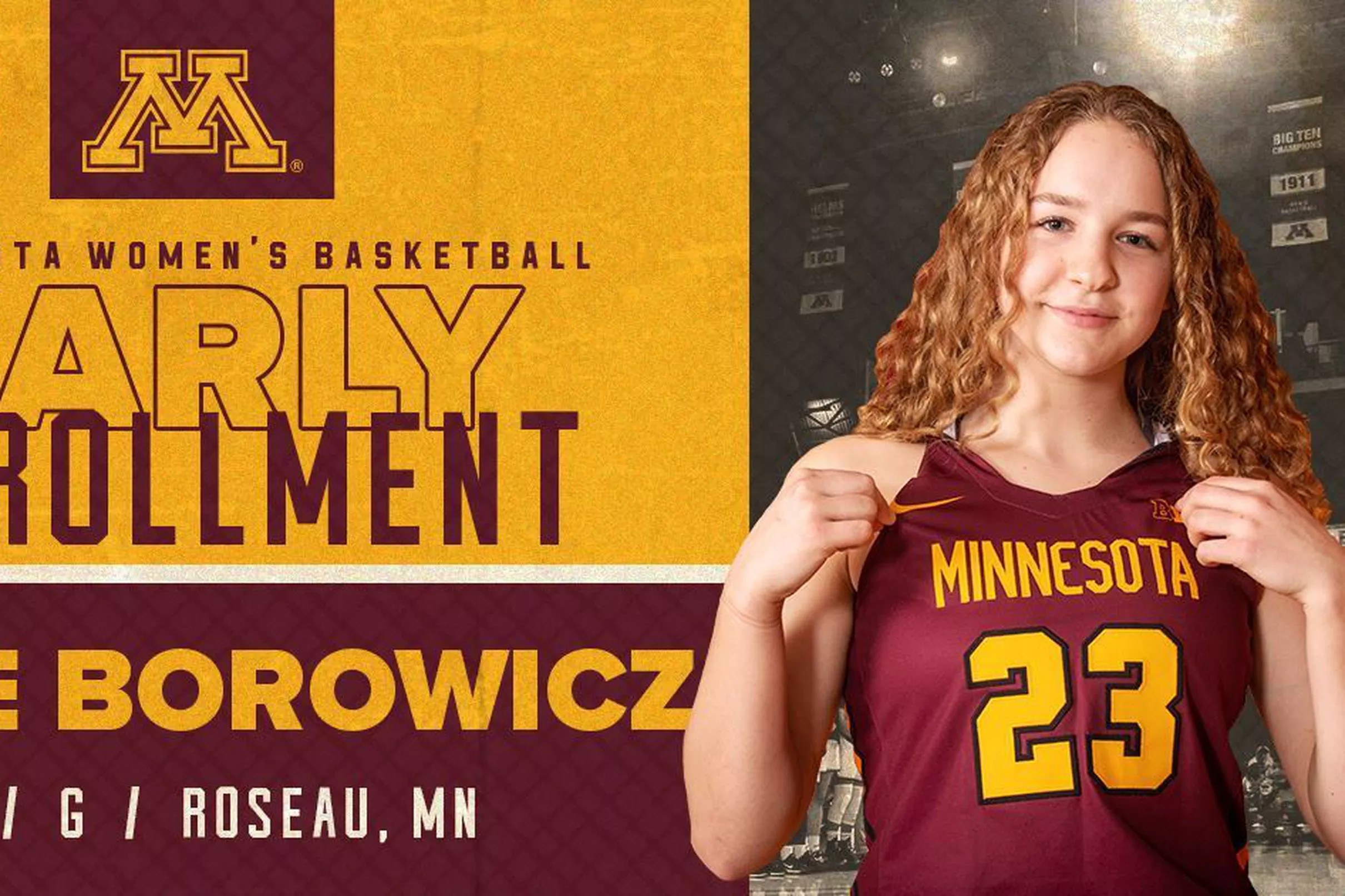 Katie Borowicz Enrolls Early at Minnesota