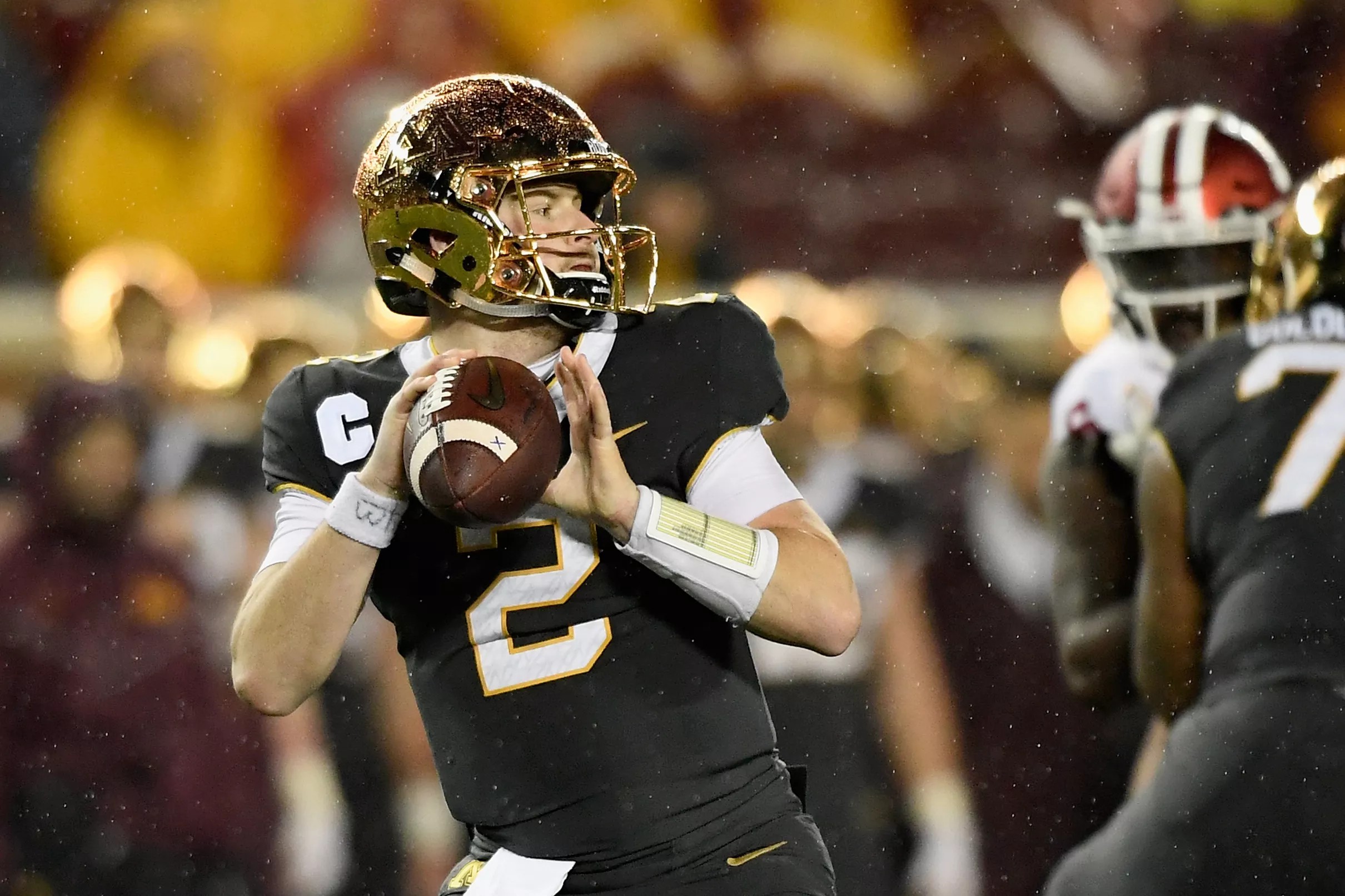 Tanner Morgan is Co-Big Ten Freshman of the Week