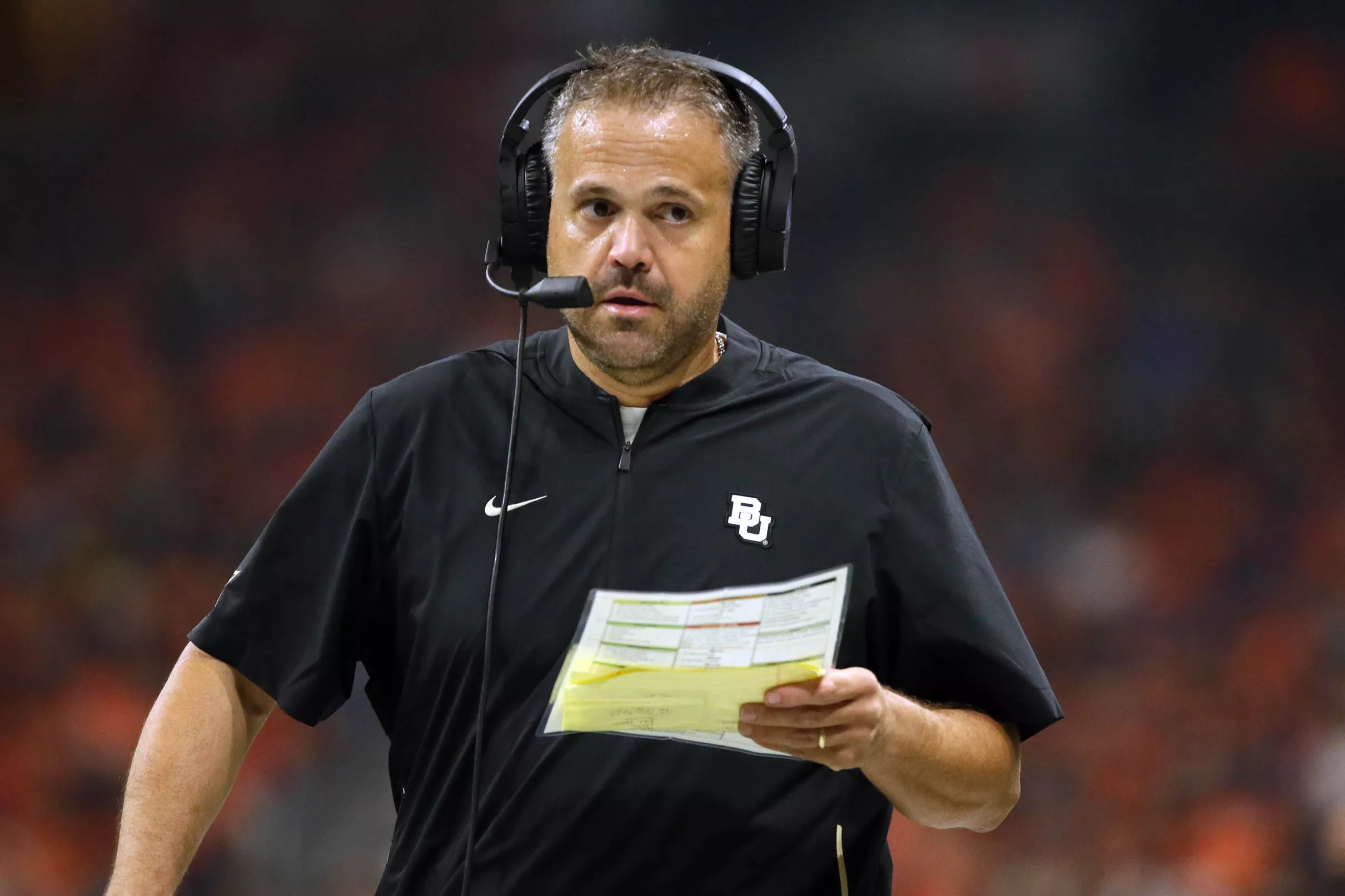 Matt Rhule Reveals His Script