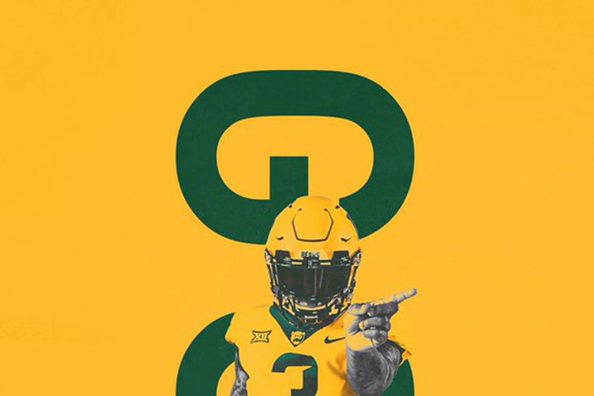 Baylor Wearing Gold Uniforms Against Texas