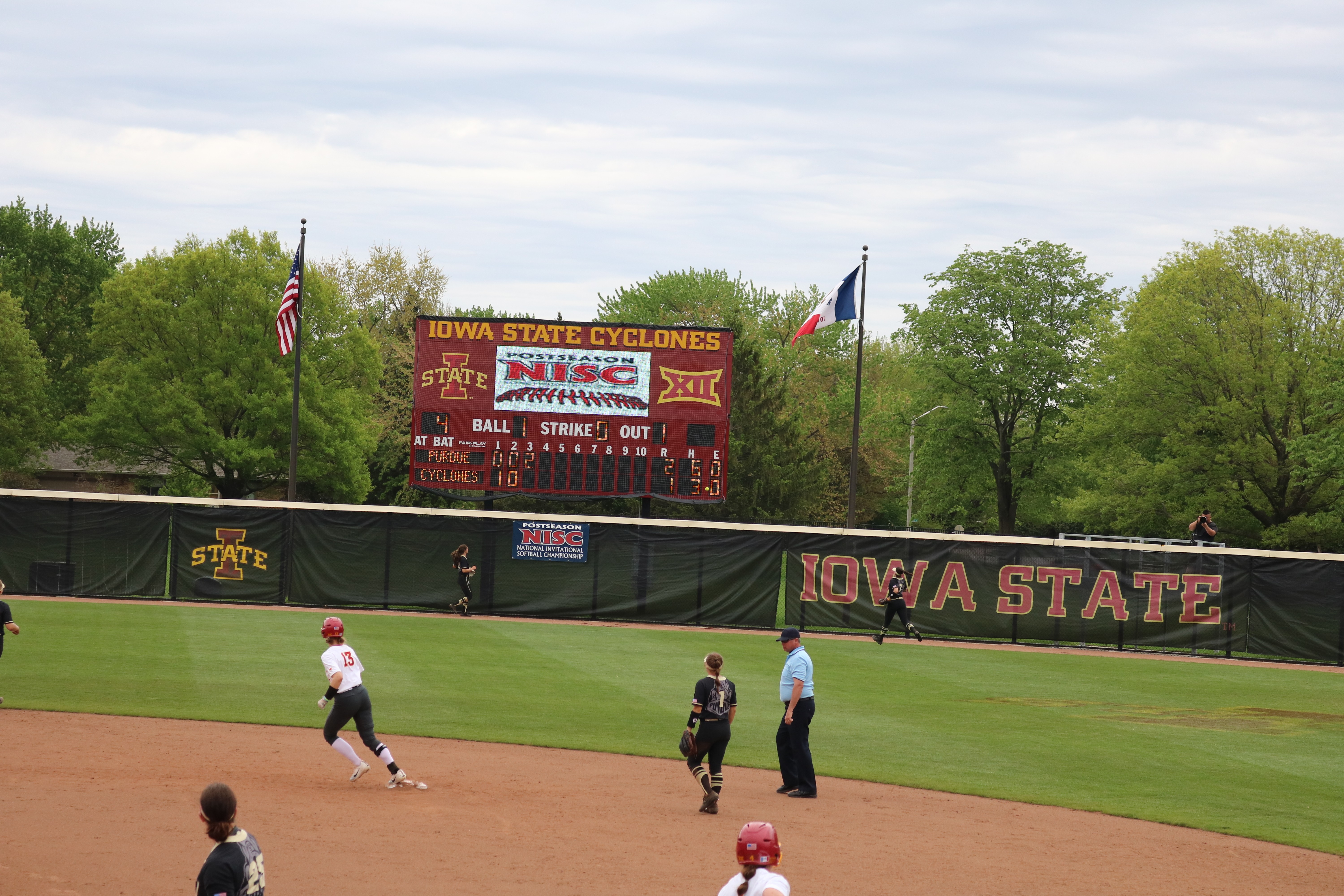 Iowa State Softball Beats Purdue 5-3, Become Winners of the NISC Ames ...