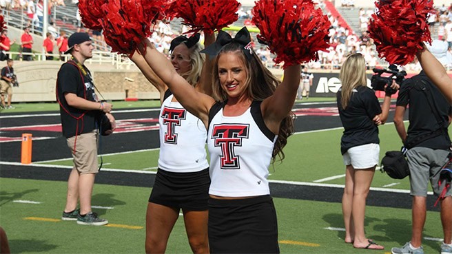 Texas Tech Red Raiders Cheerleaders: Hottest Photos of the Squad