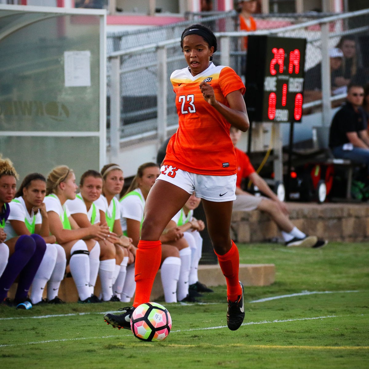 Woodard back in OSU soccer lineup
