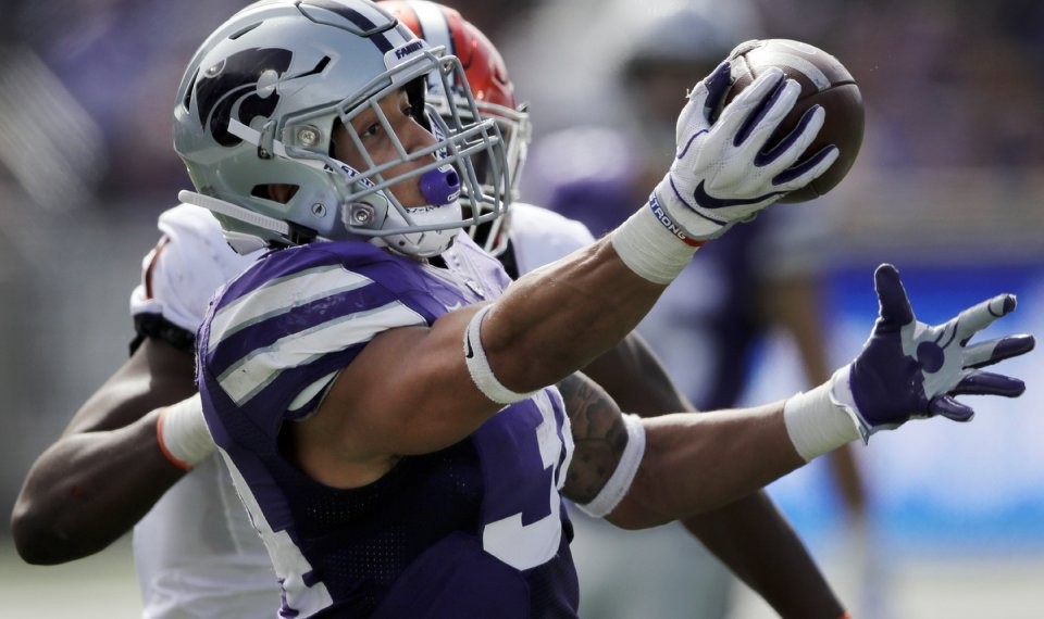 Kansas State routs Oklahoma State 31-12 as Alex Barnes scores four ...