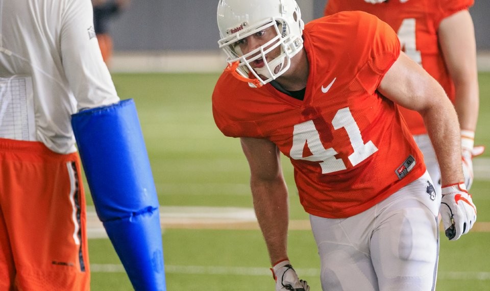 OSU football: Britton Abbott exemplifies hard work in Cowboy career