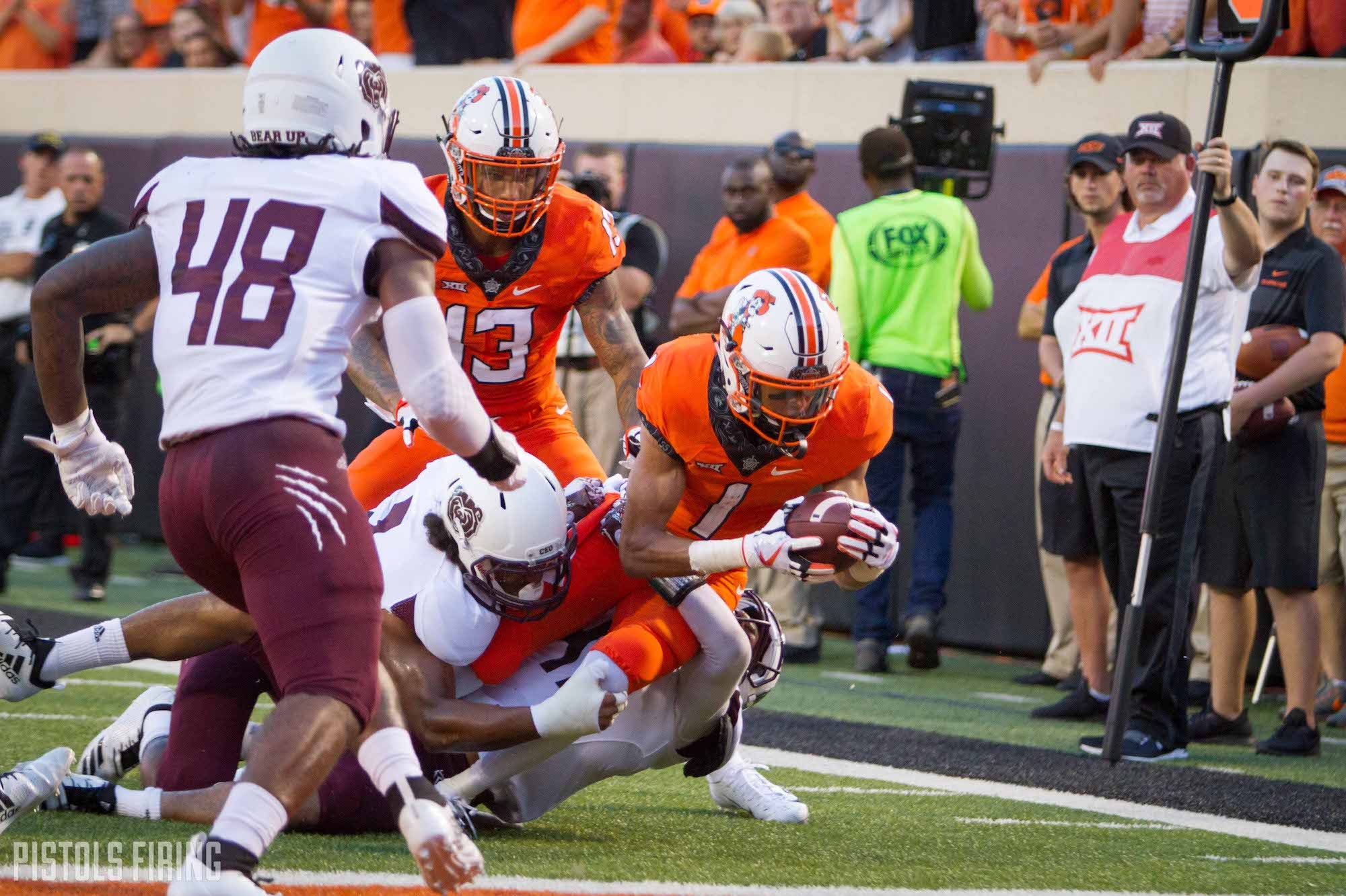 Jalen McCleskey Stands Out Among Deep Receiving Corps in Season-Opener