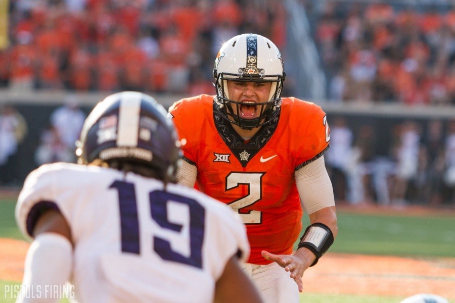 Mason Rudolph Becomes Just Second Oklahoma State Player Ever with ...