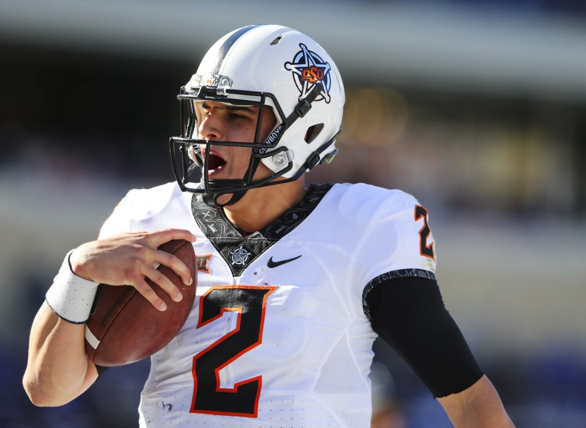 Mason Rudolph Dishes on Doubters, Big 12 Defenses and Being a ‘System QB’