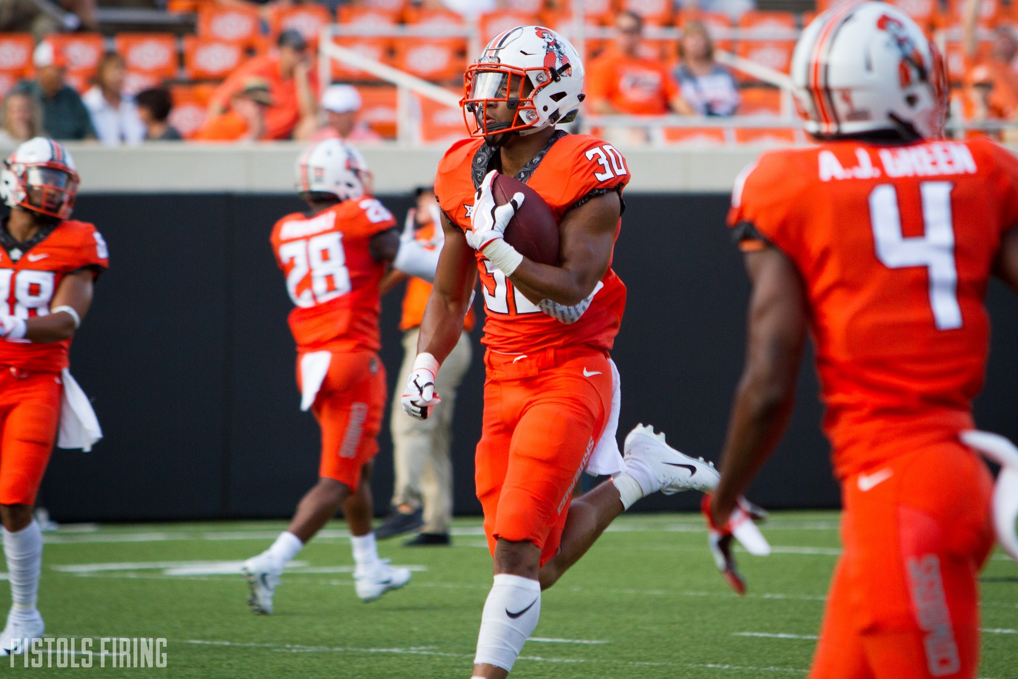 Chuba Hubbard Wins Big 12 Newcomer of the Week, Earns Kick Returner Job ...