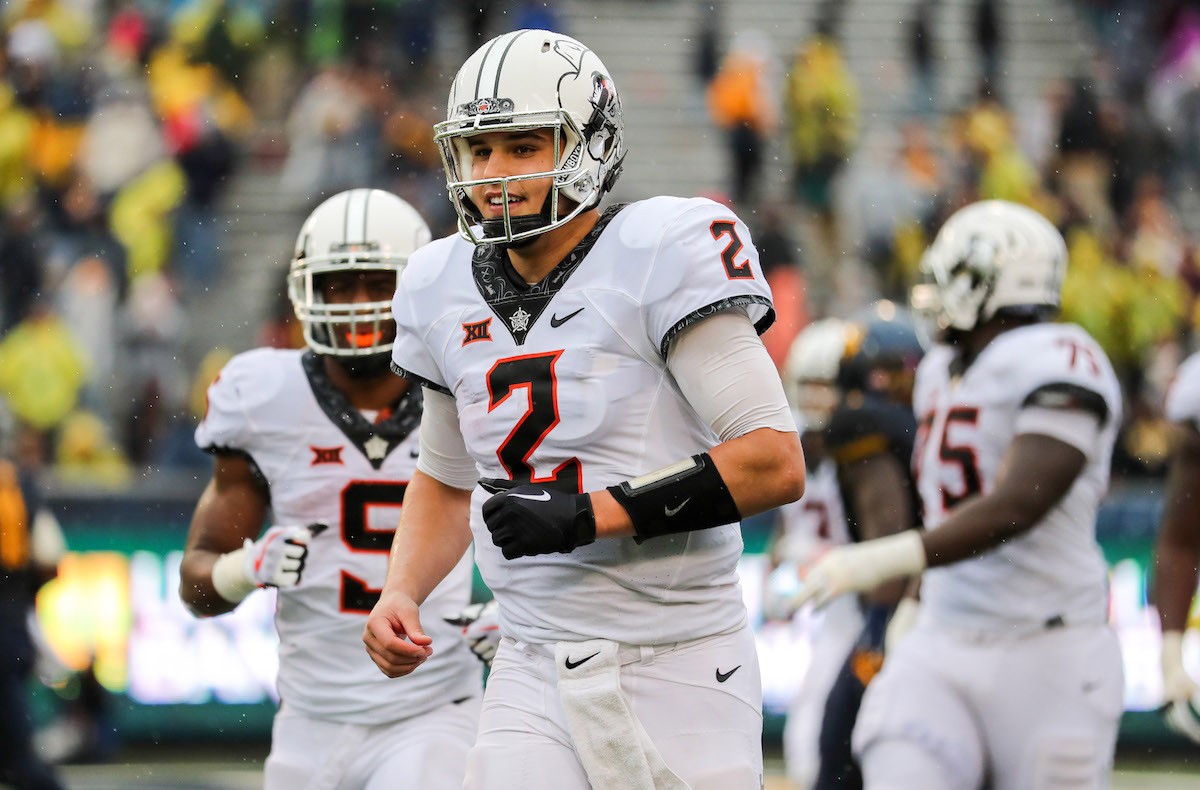Mason Rudolph Didn’t Practice Before WVU Game, Expects to be 100 ...