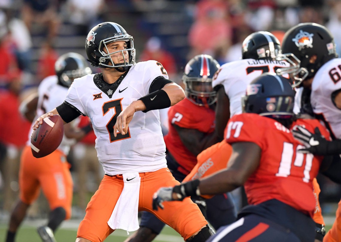 Mason Rudolph Becomes Oklahoma State’s All-Time Leading Passer