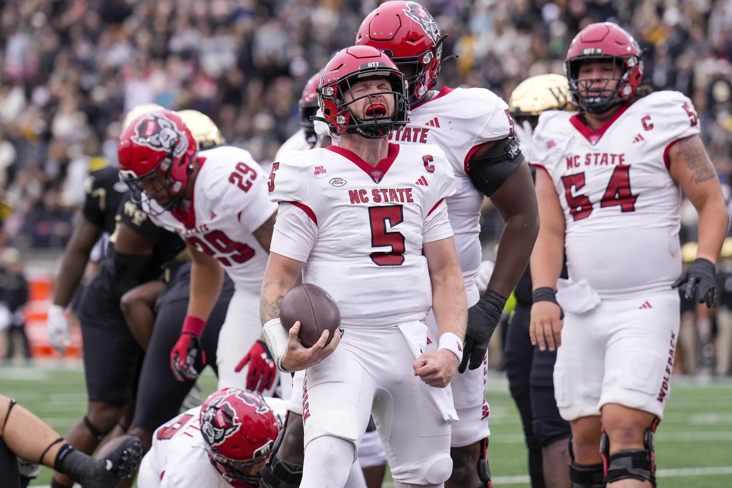 Brennan Armstrong, NC State grind Wake Forest to dust in 26-6 victory