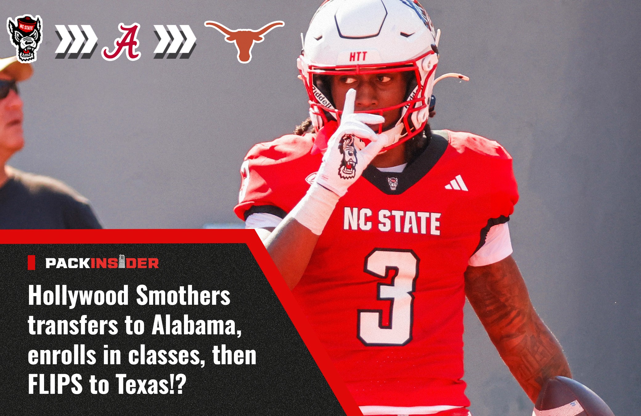 Hollywood Smothers transfers to Alabama, enrolls in classes, then flips ...