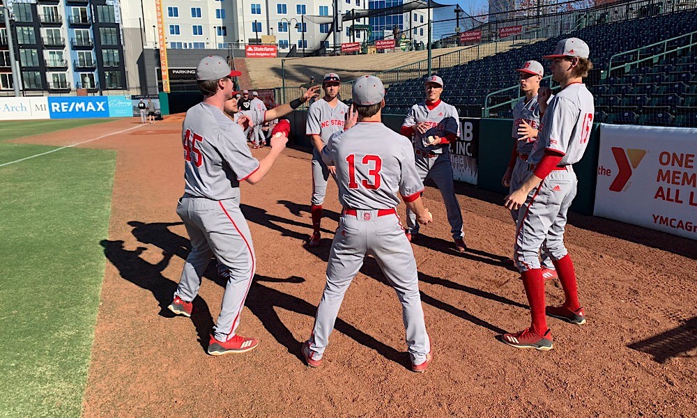 #1 NC State Baseball Runs Past N.C. A&T, 12-3