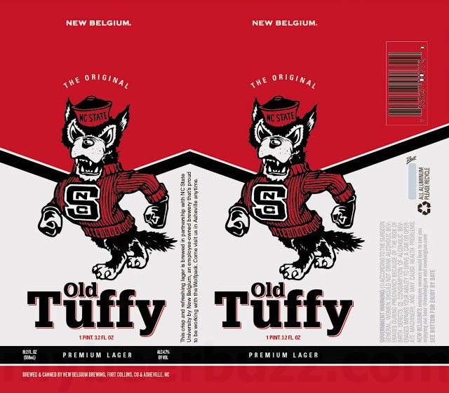 New Belgium Releasing “Old Tuffy” Beer in Partnership with NC State