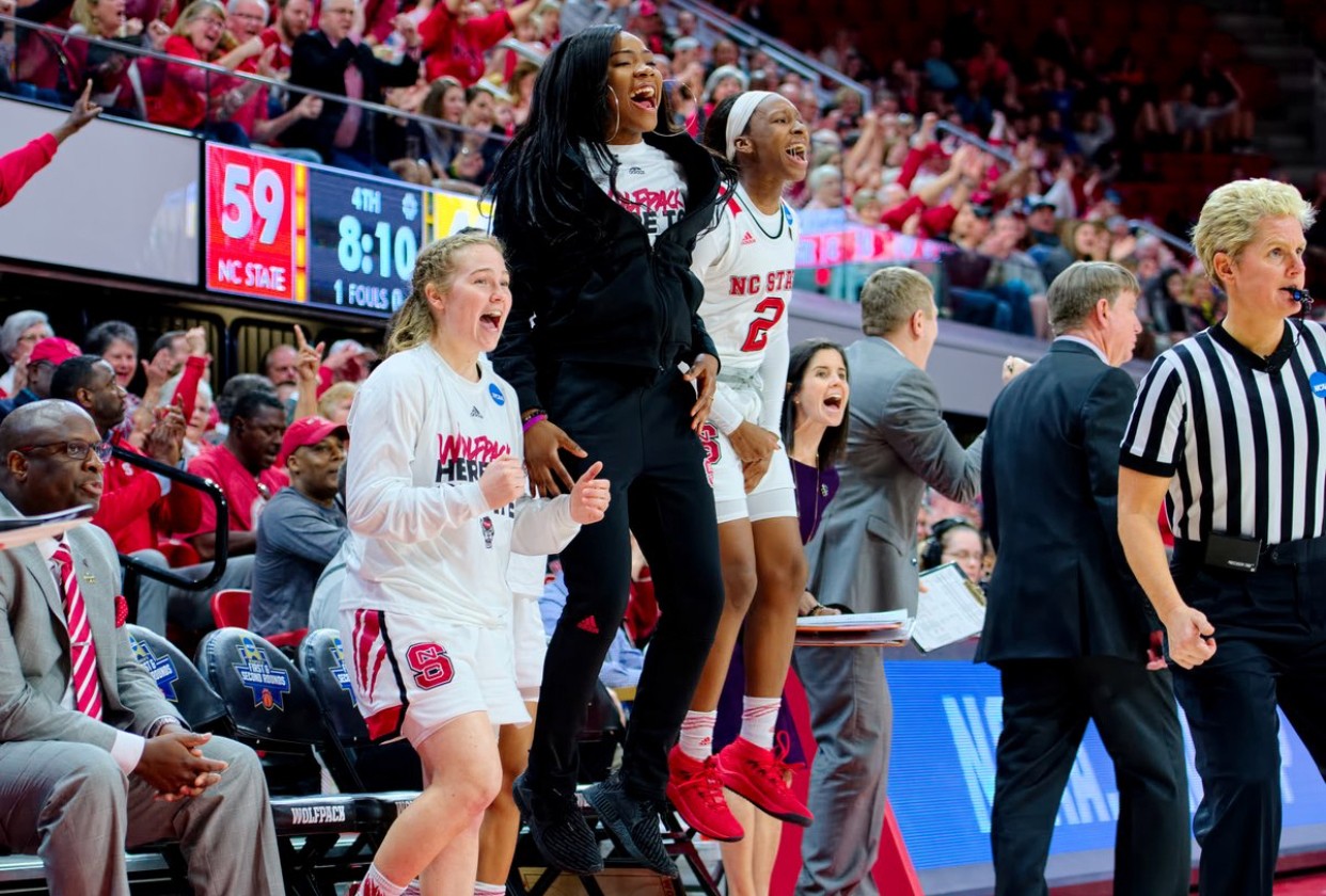 NC State’s Women’s Basketball Takes Down #16 Maryland 74-60 to Advance ...