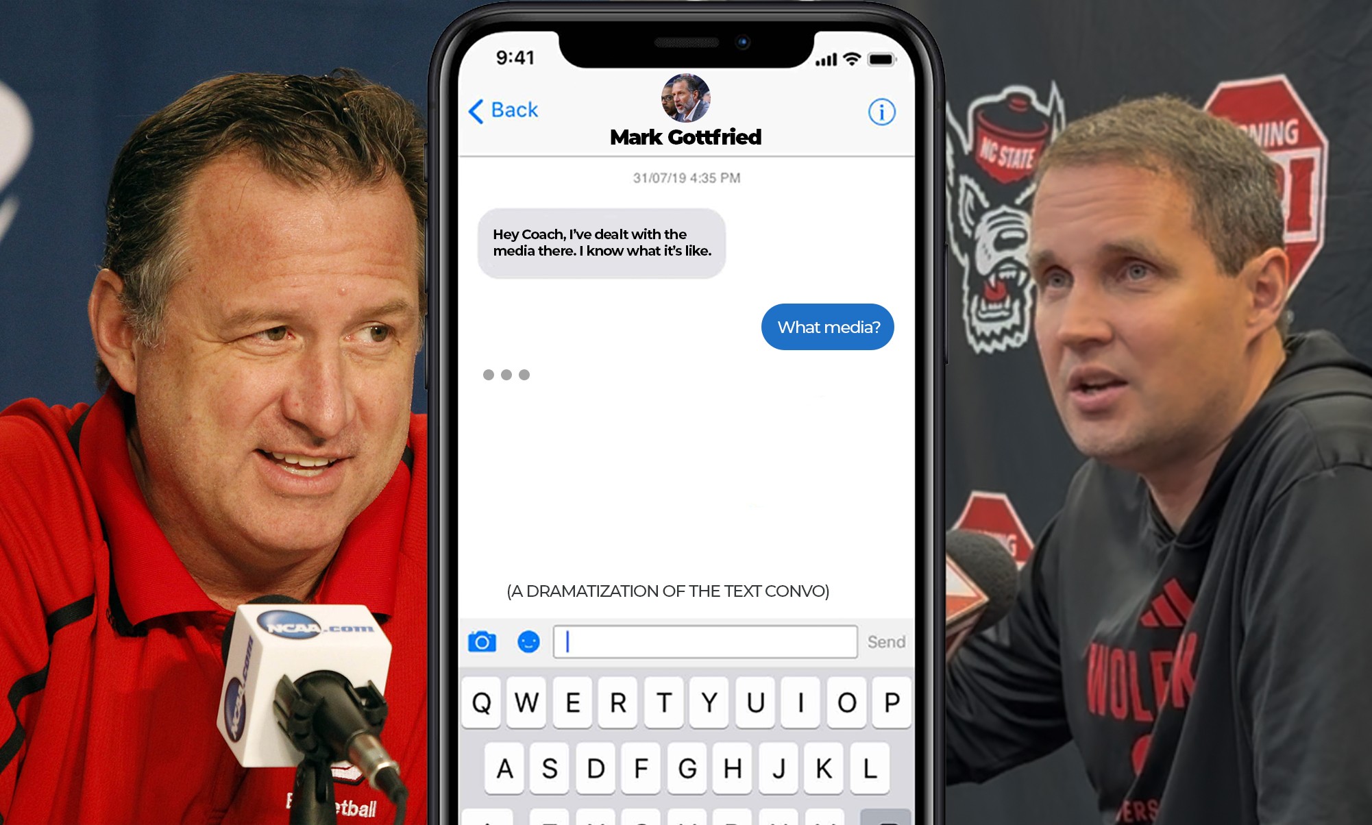 Former NC State coach Mark Gottfried texted Will Wade prior to the ...